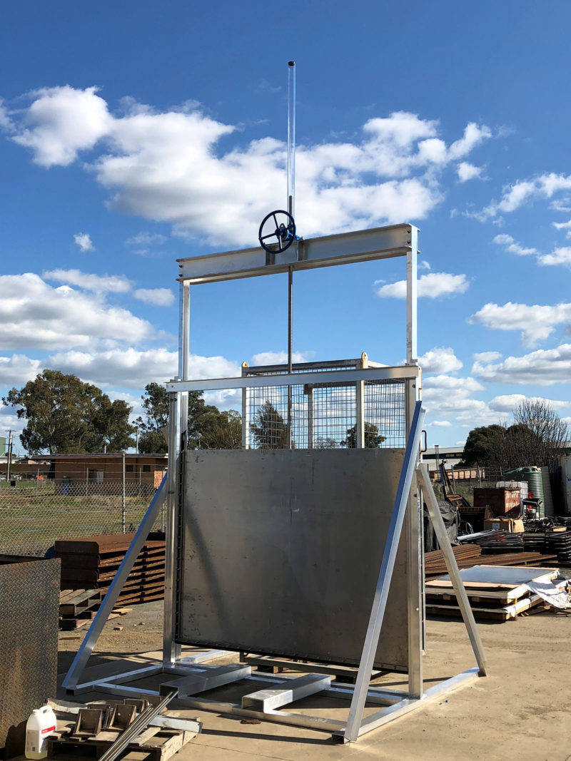 Penstock gates - Fast Track Fabrication & Design